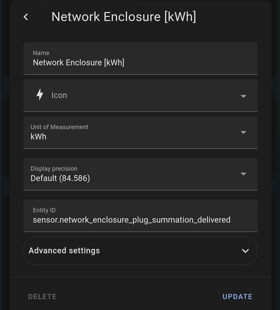 WTH can’t I change name on Energy dashboard, Monitor individual devices - Month of "What the ...