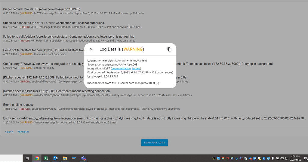 Problems with MQTT Connection Refused: not authorised - Configuration ... Problems with MQTT Connection Refused: not authorised - Configuration ...