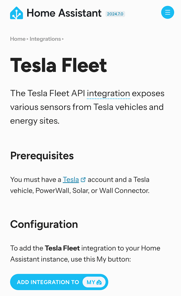 Reinstate Tesla integration - Feature Requests - Home Assistant Community