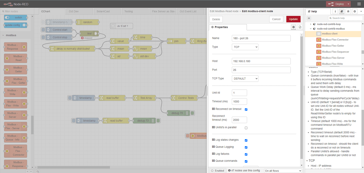 Modbus In Node Red Add On Not Working Node Red Home Assistant Community