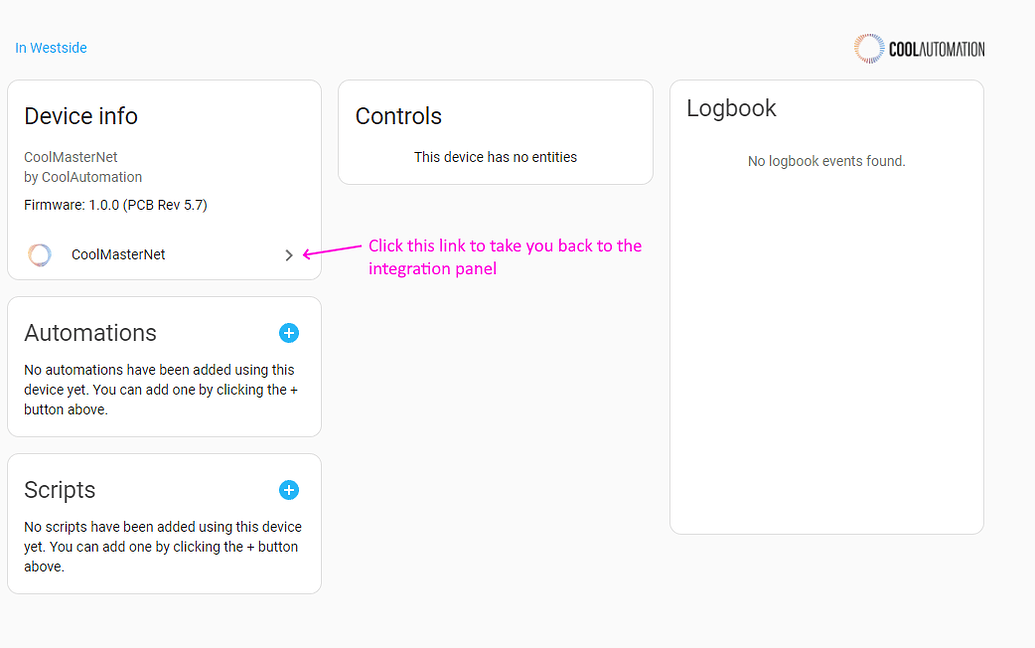 Cannot Delete Device Coolmasternet Configuration Home Assistant Community
