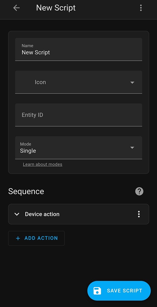 WTH - scripts sequence auto selects device as action - Month of "What the heck?!" 2022 - Home ...