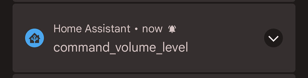 Volume command not working since last app upgrade (after updating to ...