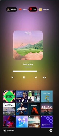 Minimalist Spotify Card for Home Assistant with Room Presence and ...