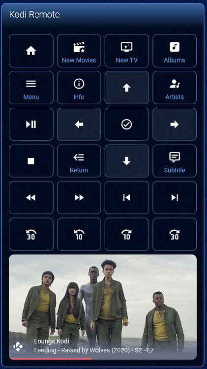 Kodi Remote - Share your Projects! - Home Assistant Community