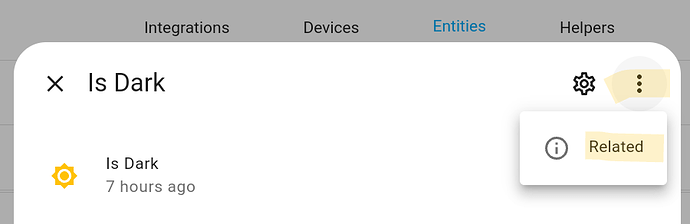 Reverse look up entities and sensors - Feature Requests - Home Assistant Community