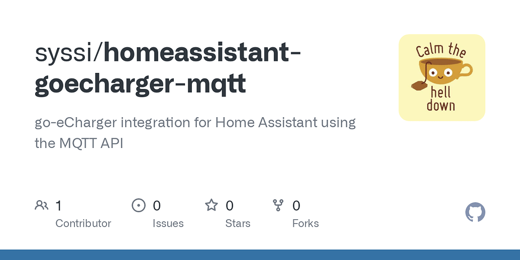 Custom component goecharger_mqtt - go-eCharger HOMEfix EV charger integration - Share your ...