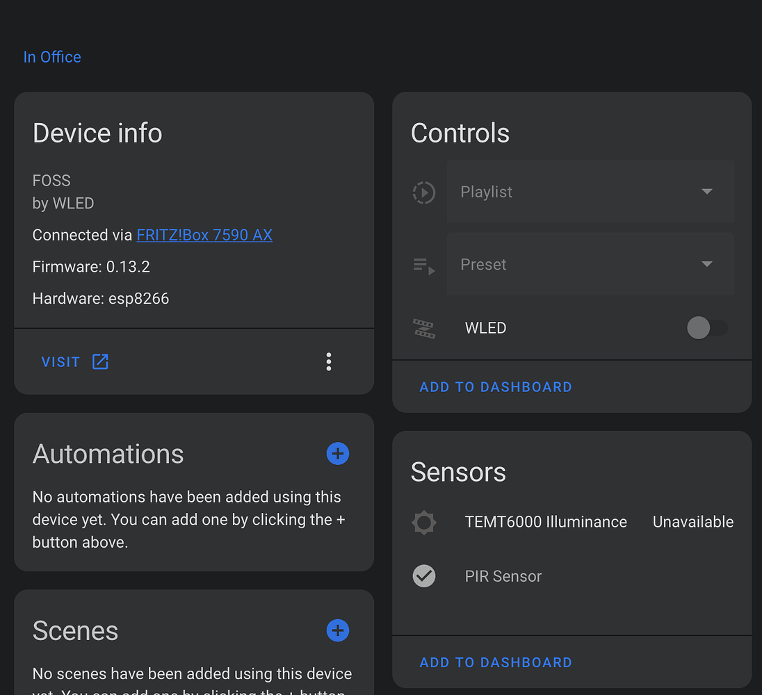 WLED Controller appear in ESPHome integration - ESPHome - Home ... WLED Controller appear in ESPHome integration - ESPHome - Home ...