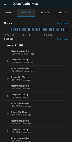 Open Weather Map became unavailable every 20min - Configuration - Home ...