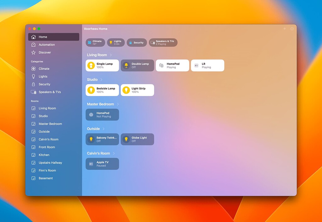 macOS Ventura-like interface possible for Lovelace? - Frontend - Home ...