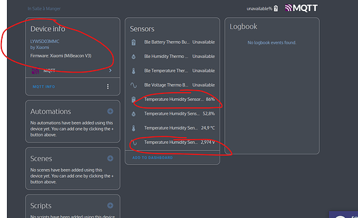 Creating a device with multiple sensor entities via MQTT Discovery - Configuration - Home ...