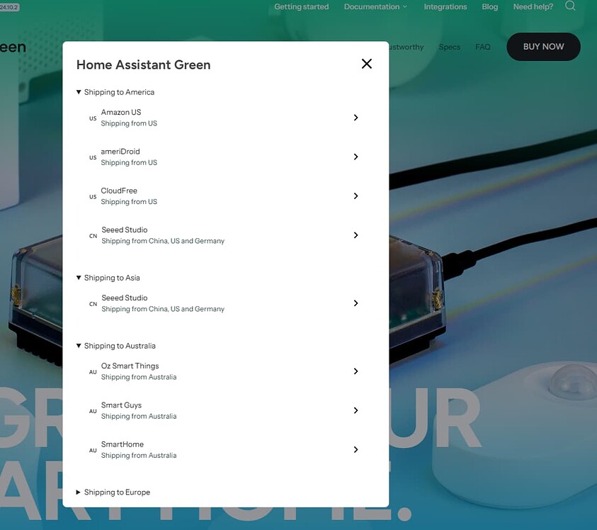 Return Home Assistant Green - Hardware - Home Assistant Community