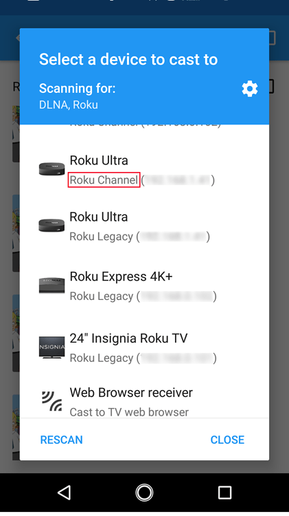 Play on Roku functionality now broken - devastating! - Third party ...