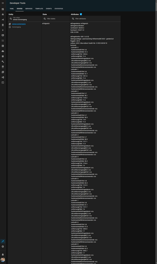 Right YAML Code REST Sensor - Configuration - Home Assistant Community