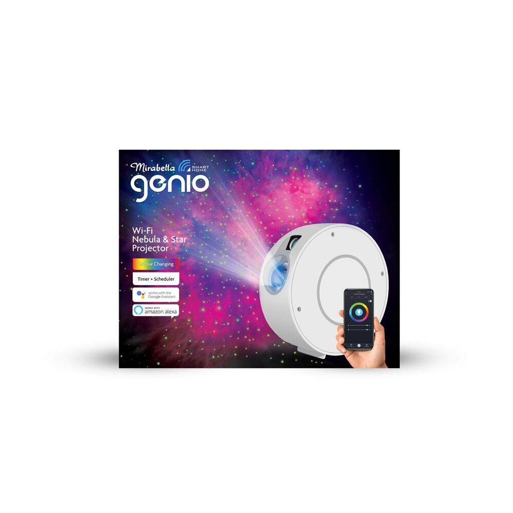 Mirabella Genio Wi-Fi Nebula and Star Projector (Tuya, BK7231T/W3BS ...