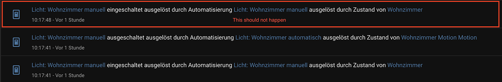 Multiple triggering of automation through motion sensor and general light switch - Configuration ...