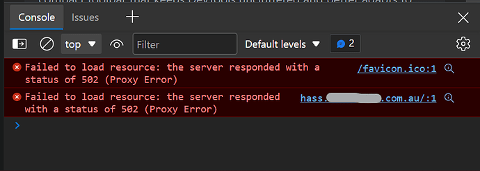 0.46: the reverse proxy errors are back - Configuration - Home ...