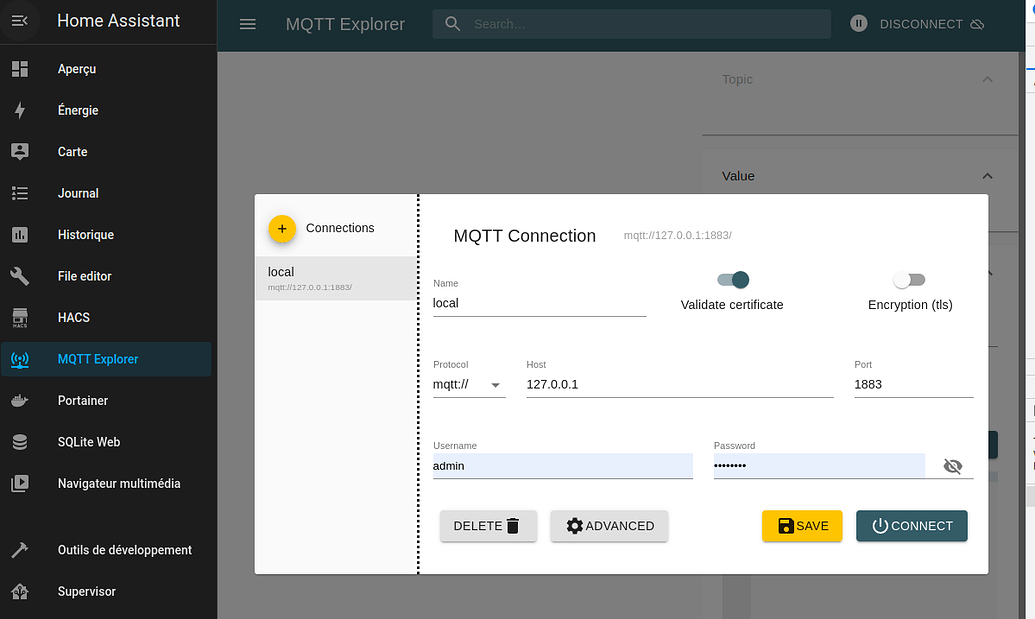 Addon Mqtt Explorer New Version Share Your Projects Home Assistant