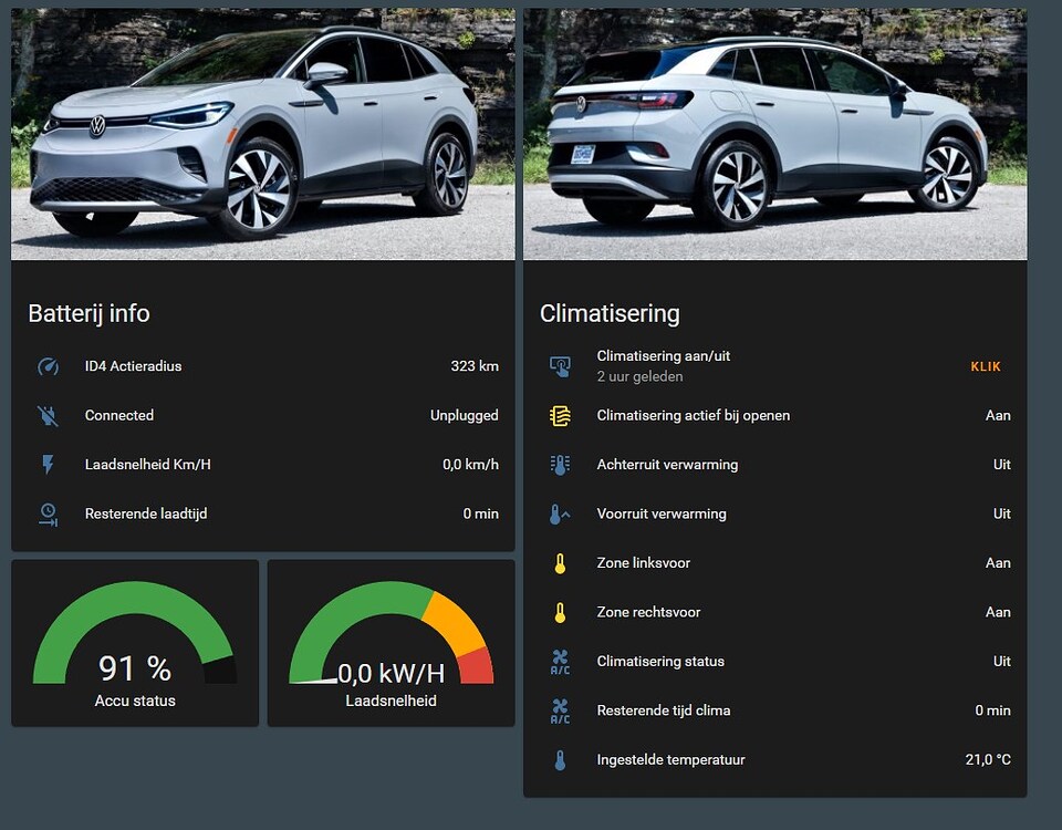Custom Integration: Volkswagen WeConnect ID (Europe) - Share your ...