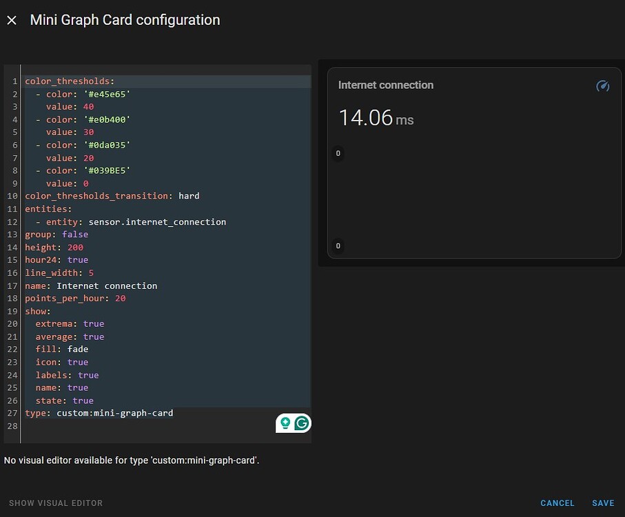 No graph on mini-graph-card - Configuration - Home Assistant Community