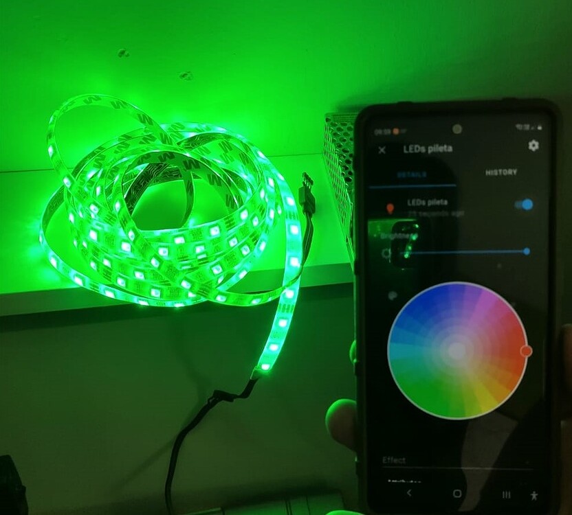 Flux LED/Magic Light RGB controller Red and Green colors swapped ...