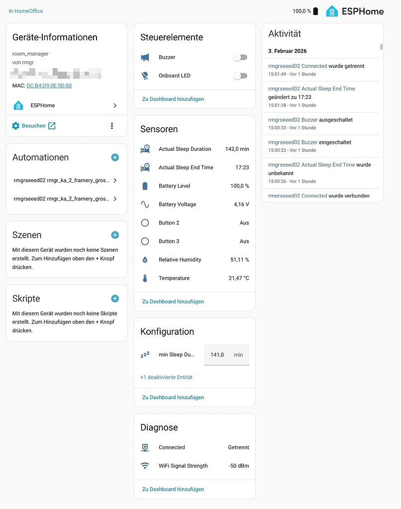 Deep_sleep and config entries for an epaper - ESPHome - Home Assistant ...