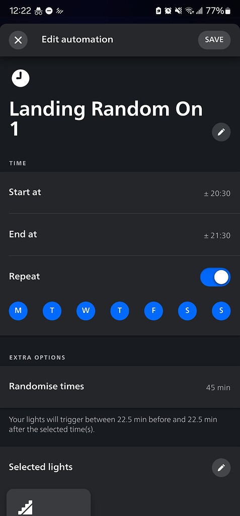 Hoping Home Assistant Devs can add the randomise timer option as standard - Feature Requests ...