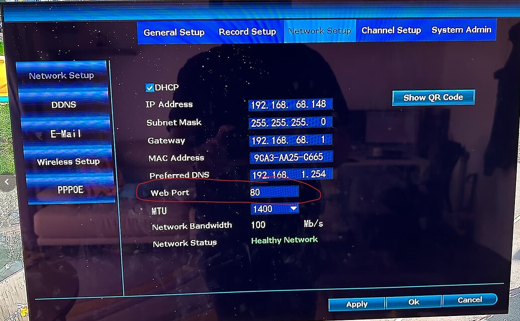 Support for Security Camera System via NVR - ESeeCloud/dvr163 - Page 8 ...