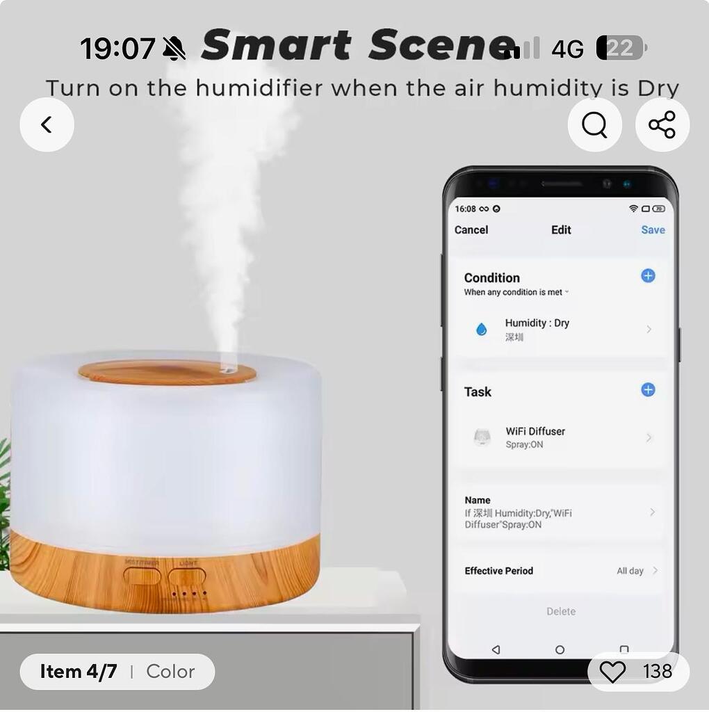 Tuya diffuser - Configuration - Home Assistant Community