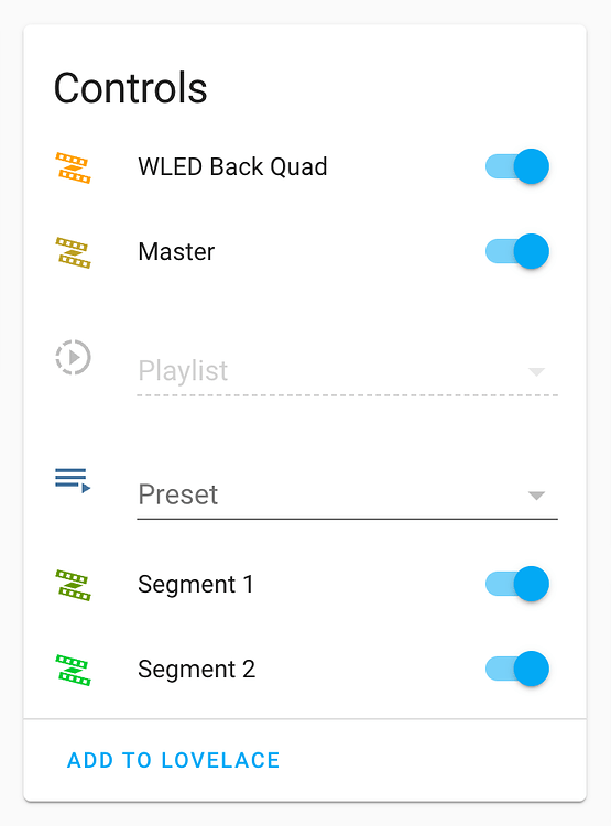 WLED - Missing Segment - Configuration - Home Assistant Community