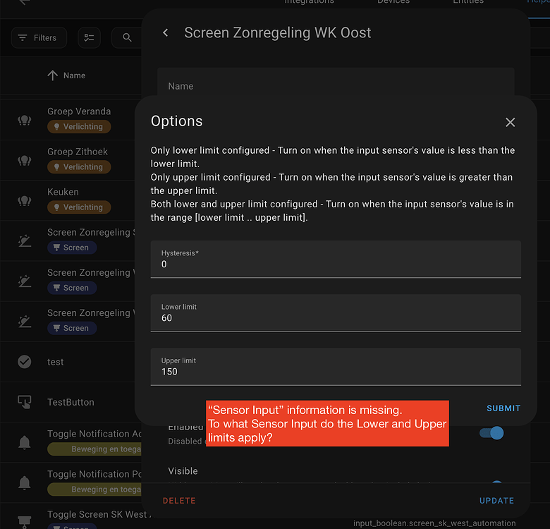 Add Input Sensor information to Threshold Sensor Helper Options - Feature Requests - Home ...