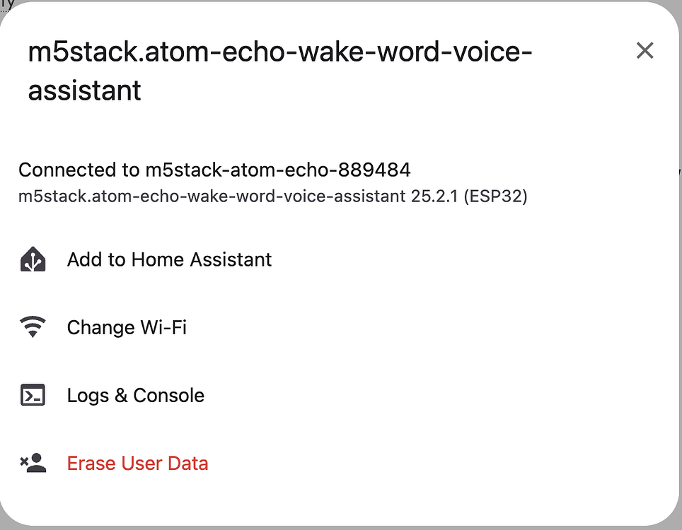 M5Stack Atom Echo Voice Assistant Installation is a PITA - ESPHome - Home Assistant Community