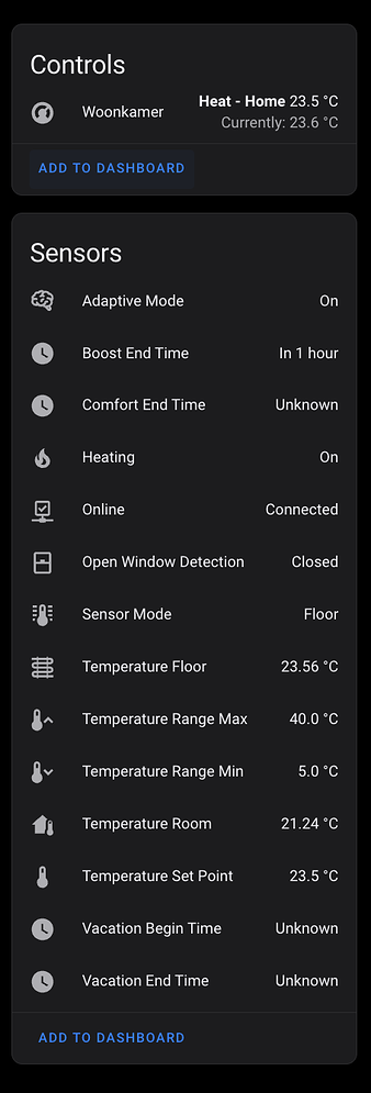 MWD5 WiFi thermostat (OJ Electronics/Microtemp) - Third party ...