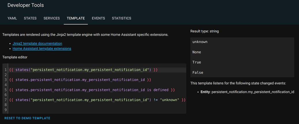 Checking state of persistent notifications - Home Assistant Community