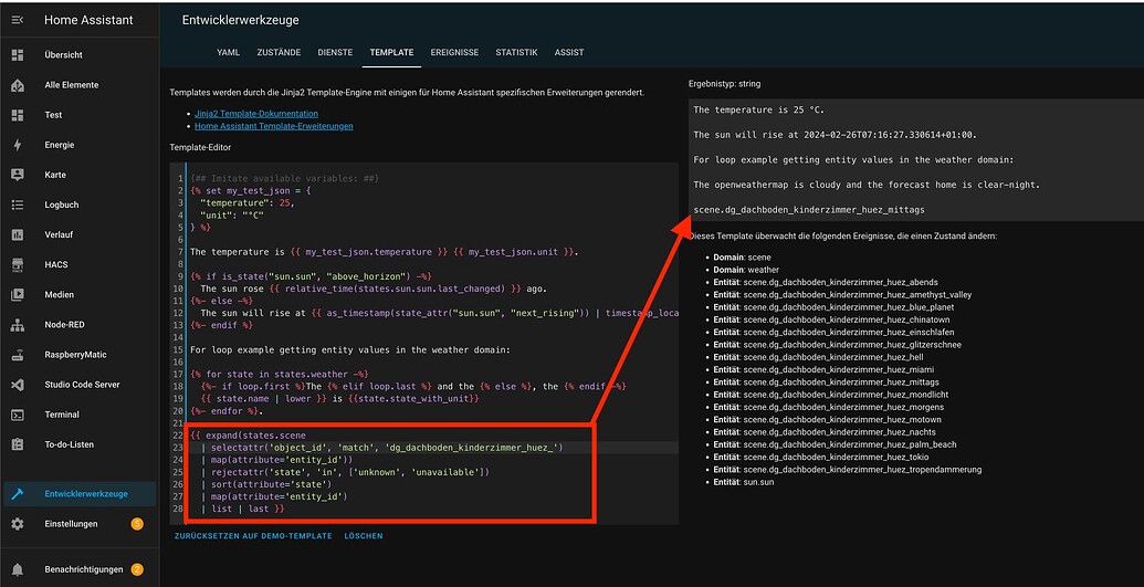 Solved: Automation: Filter scenes and trigger the last one used - Configuration - Home Assistant ...