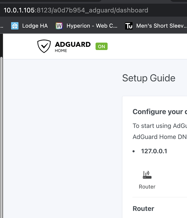 Some Adguard help please - Configuration - Home Assistant Community