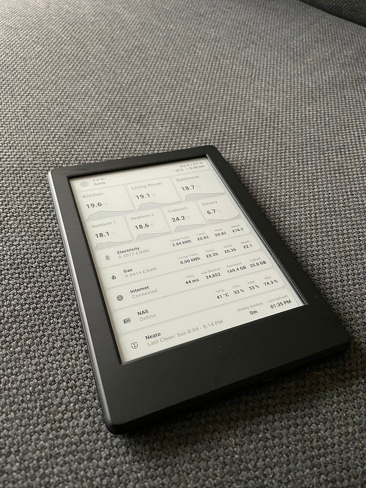 [Kindle] E-ink Home Info Display - Share your Projects! - Home ...
