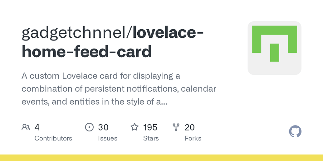 Home Event Timeline Card? - Frontend - Home Assistant Community