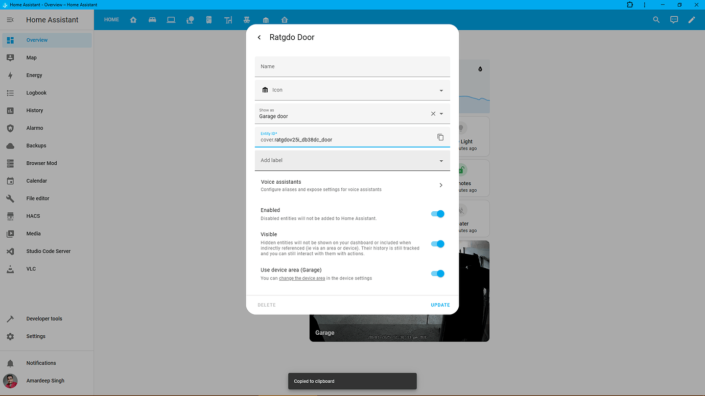 How to create a binary sensor from a Garage Cover sensor - Configuration - Home Assistant Community