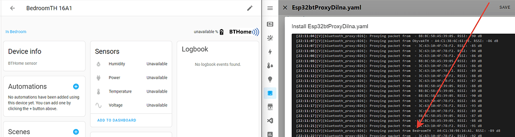New ESP32 bluetooth proxy - how is it supposed to work? - Page 4 - Configuration - Home ...