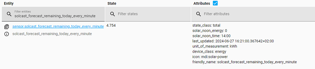 Template trigger variables: How to pass an sensor attribute's array? - Configuration - Home ...