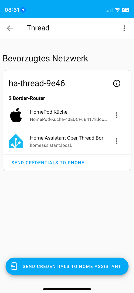 Can't change preferred OpenThread Border Router - Matter/Thread - Home ...