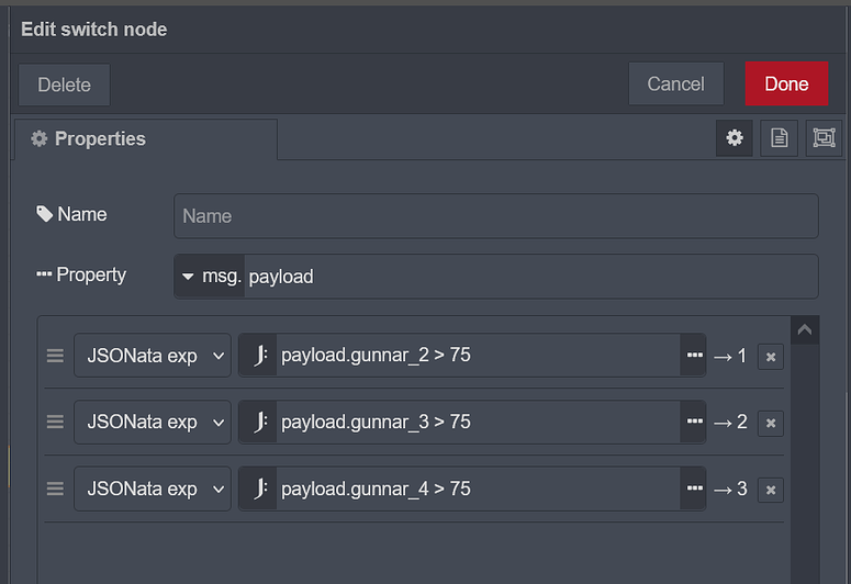 How to switch node? - Node-RED - Home Assistant Community