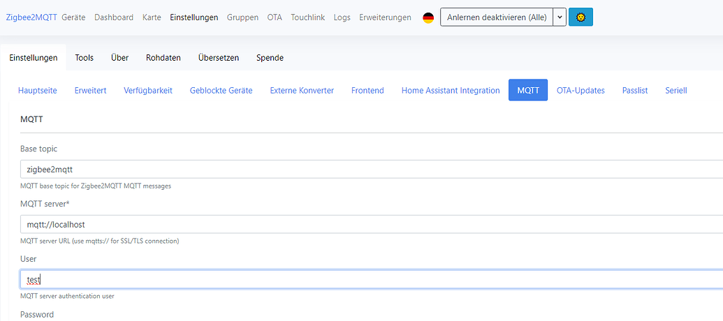 Integrate running zigbee2mqtt - Zigbee - Home Assistant Community