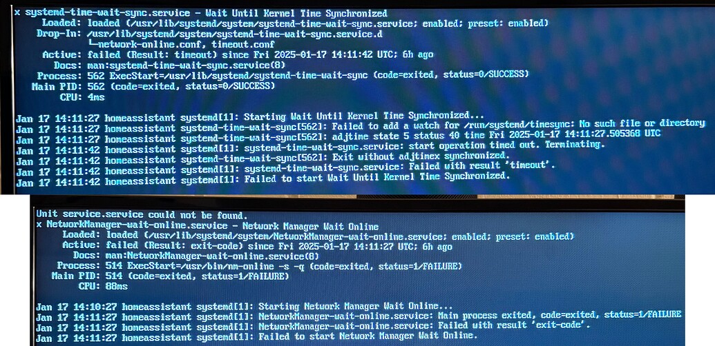 Help Home Assistant Host Suddenly Without Network Installation Home Assistant Community