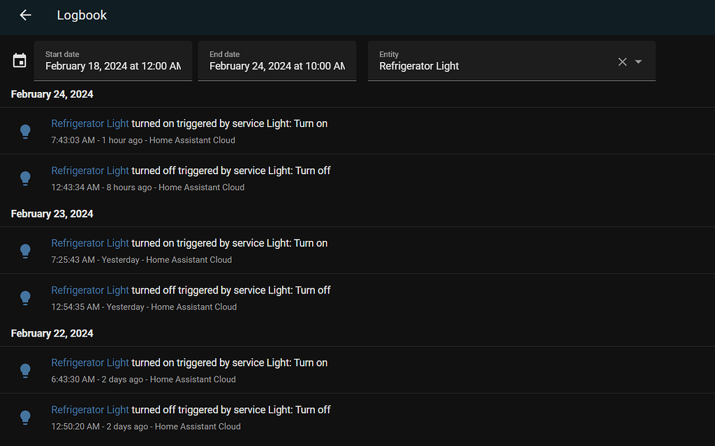 How To Determine Why A Light Turns Off Every Night Configuration Home Assistant Community