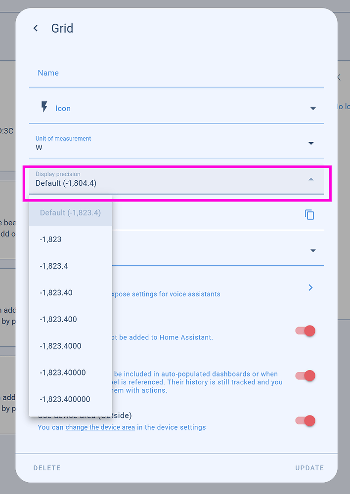 Define entity value so it only shows 2 decimal points instead of the 3 - Configuration - Home ...