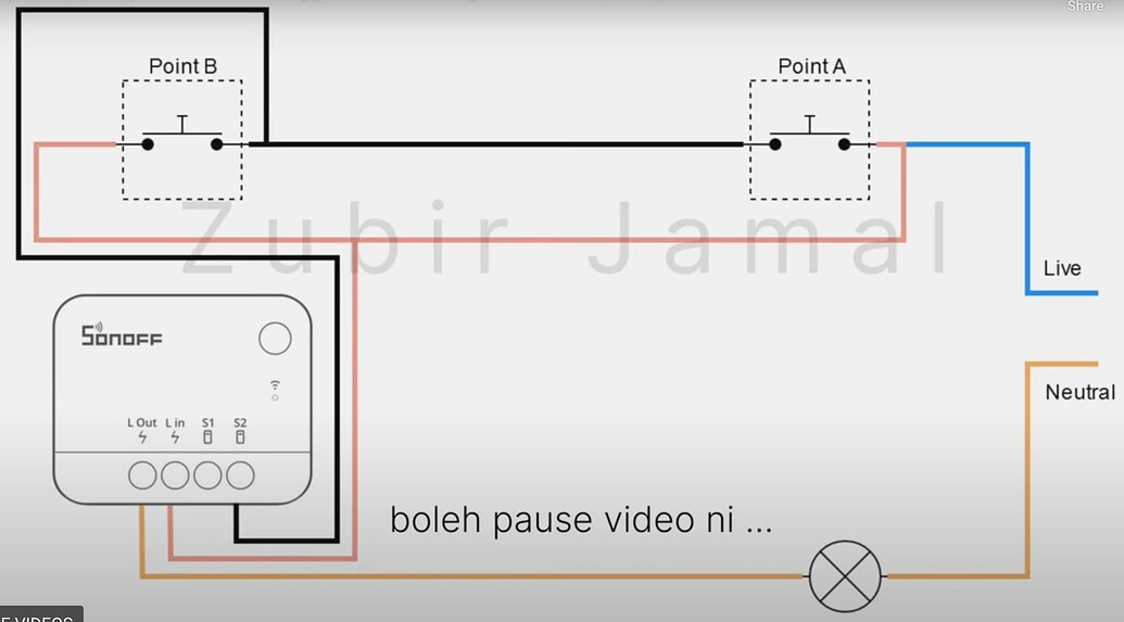 How to wire a Sonoff ZBMINI L2 Extreme for EU 2-way Light Switches ...
