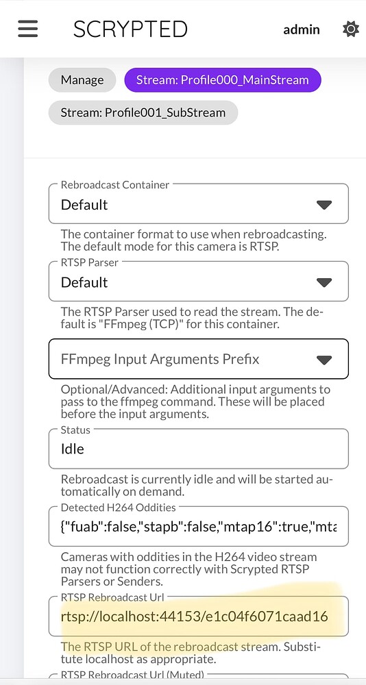 Camera from Scrypted in Home Assistant - Configuration - Home Assistant Community