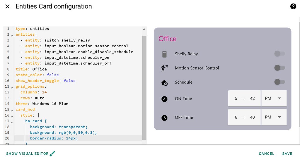 Change Icon color in Entities Card - Frontend - Home Assistant Community